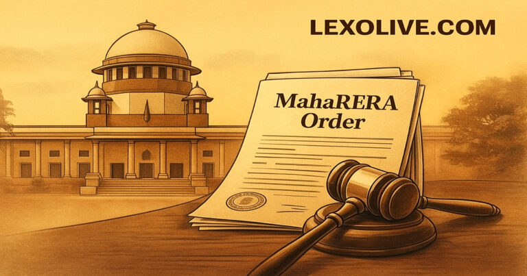 Bombay High Court Directs Fresh Execution of MahaRERA Order in ...